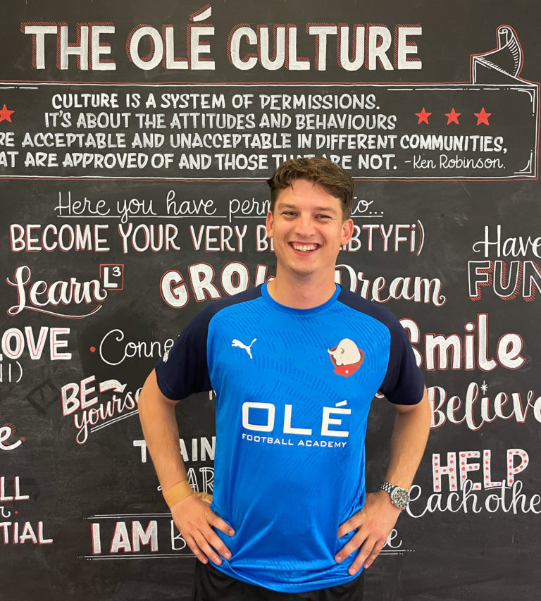Joe Hall joins the Olé Team | Olé Football Academy