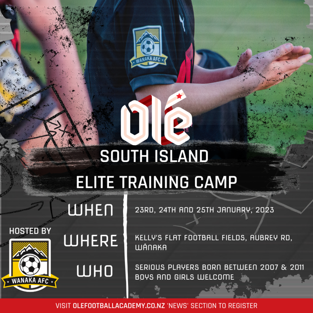 SOUTH ISLAND ELITE TRAINING CAMP JANUARY 2023 | Olé Football Academy