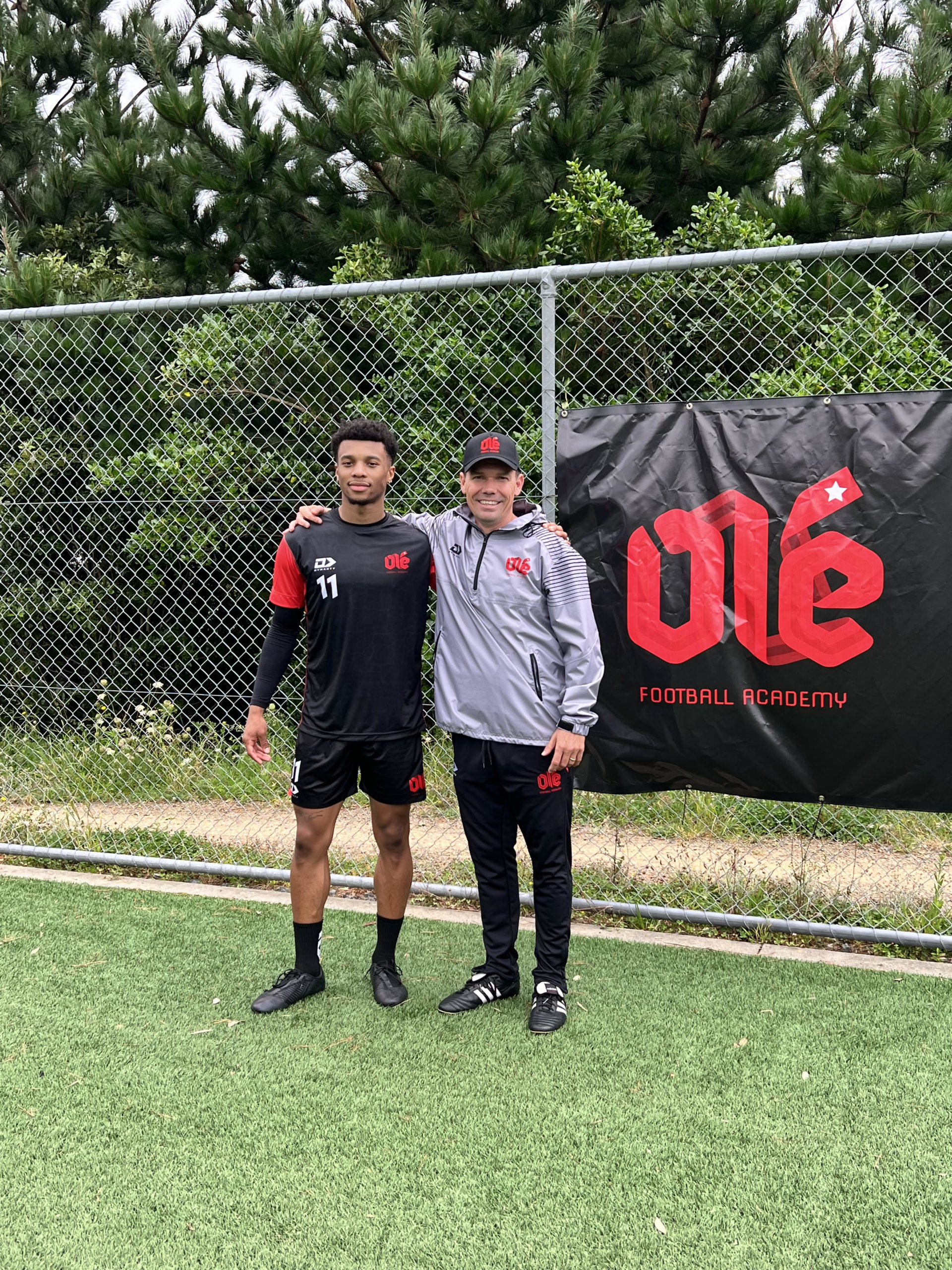 Olé FA and WSFC Welcome Kairo Coore | Olé Football Academy