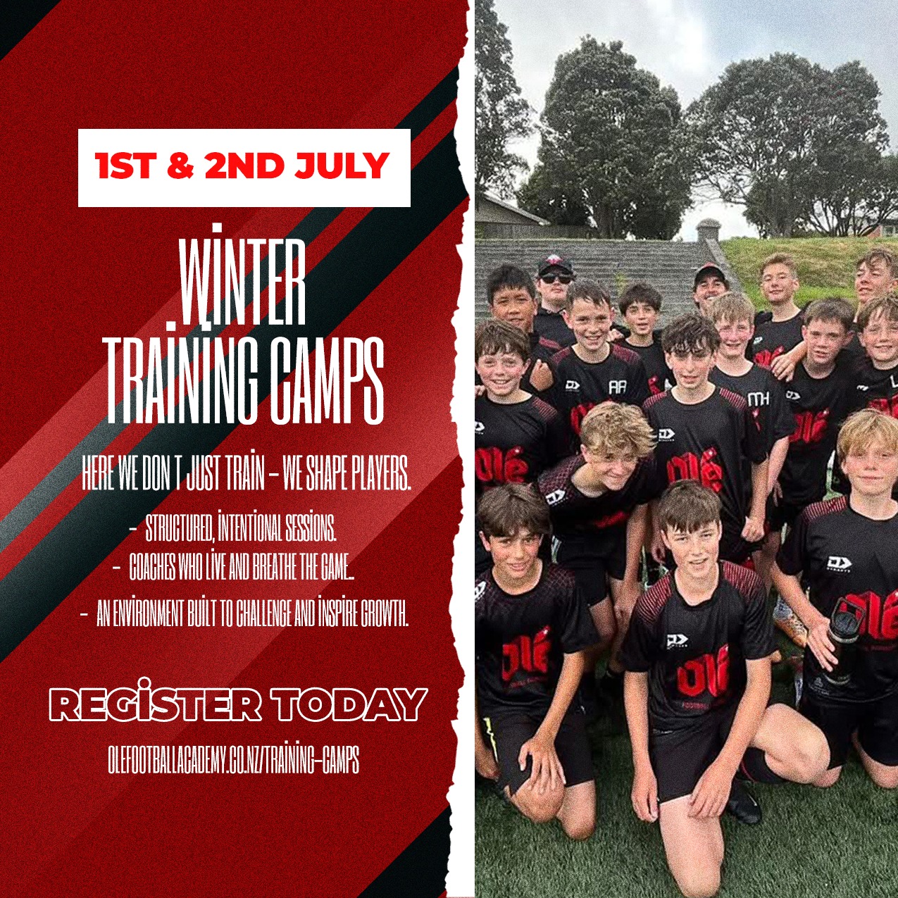 2025 July Experience Camp | Olé Football Academy